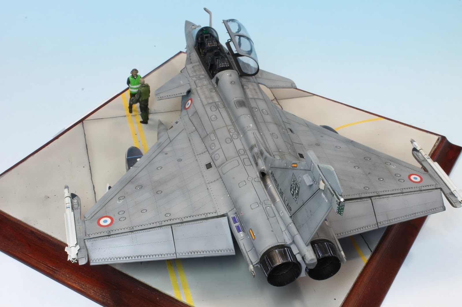 Istvan Michalko's scale models: Dassault Rafale B - Revell, 1/48