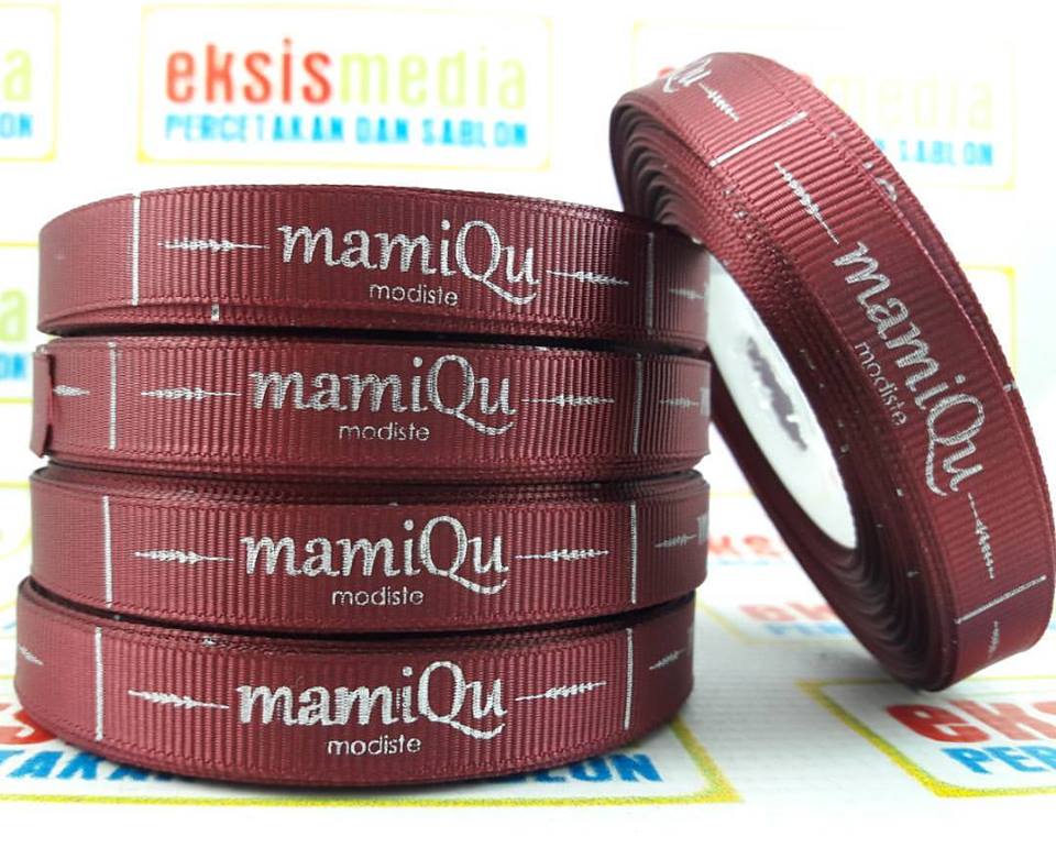 Label Pita Sablon di Muara Teweh ~ Cetak Sablon Murah