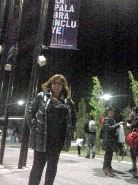 La conocida locutora de Radio Nacional Zapala, Nélida lópez, participó ...