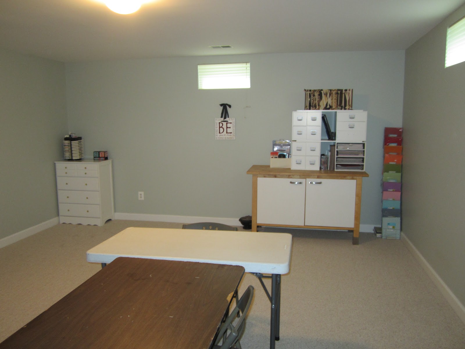 FIVE DUDES AND A LADY: Craft Room vs. Crap Room