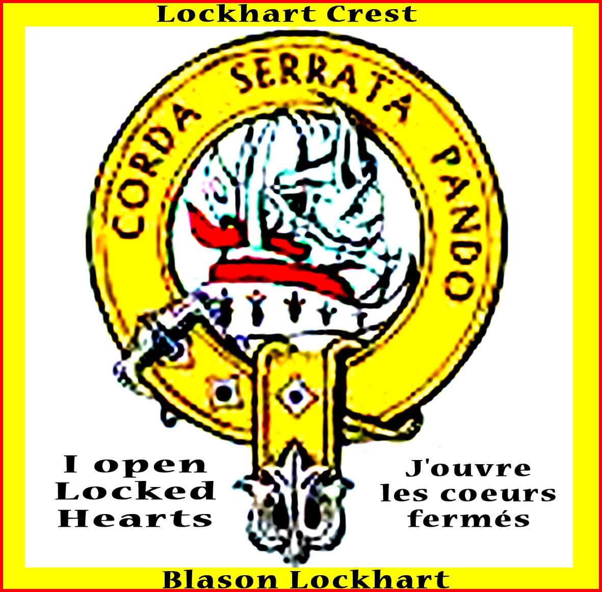 jbTrendy's Blog The Franco American Scot !!!: Lockhart Crest