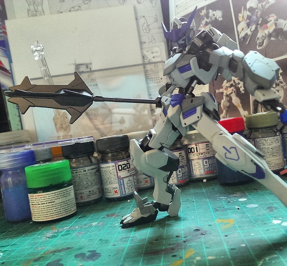 Painted Build: HG 1/144 Gundam Barbatos G3 Colors