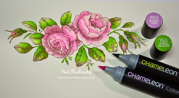 Embellished Dreams: Chameleon Color Tone Markers with JustRite ...