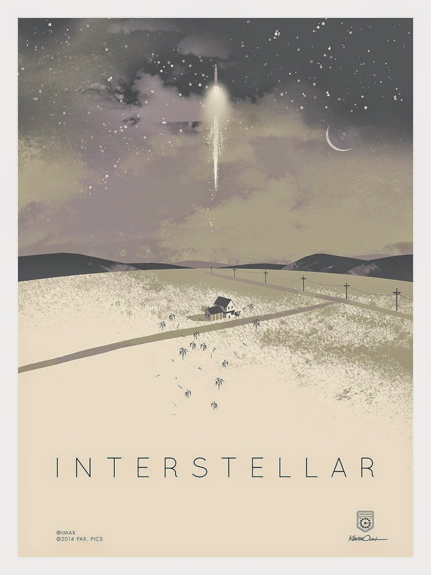 Split Screen: Poster exclusivo para IMAX de "Interstellar"