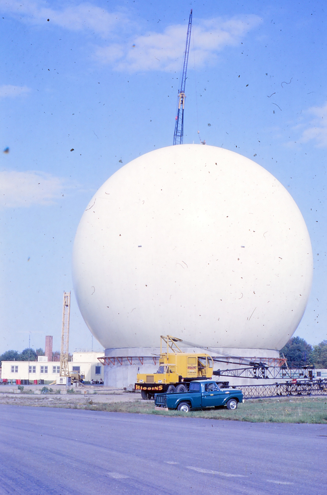 GRANDPA'S NAVY: Grandpa Built This Satellite Dome