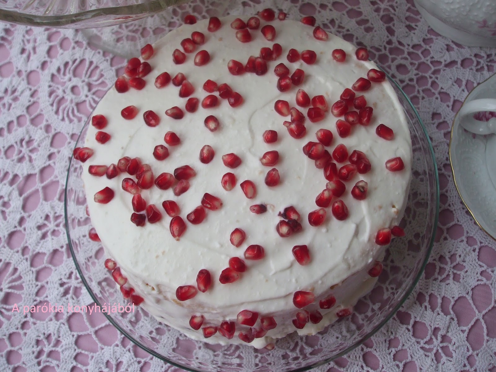 A parókia konyháján túl: Lydia torta