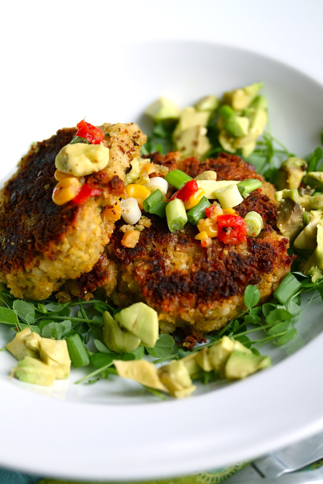 Smith's Vegan Kitchen: Curried Chickpea Cakes