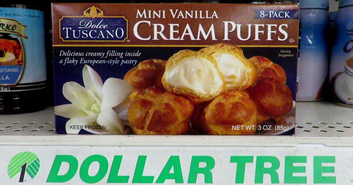 The 99 Cent Chef: Cream Puffs from Dollar Tree - Cheap$kate Video Review