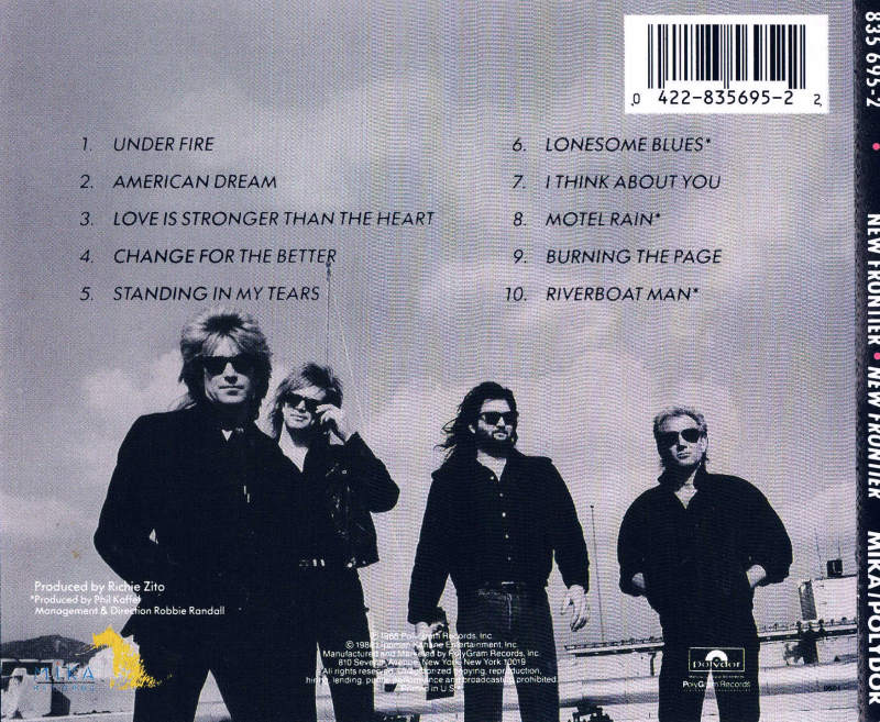 Hard Rock / AOR Heaven: NEW FRONTIER - New Frontier (1988)