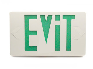 KW Monsters Blog of Evil: EVIL EXIT HALLOWEEN IDEA