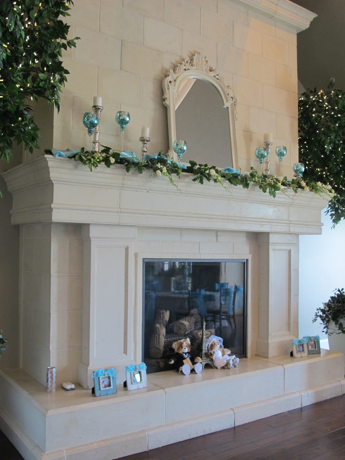 An Aqua French-Inspired Wedding Reception - Purple Chocolat Home