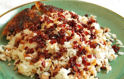 Food Recipes: Zereshk Polow - Rice with Barberries