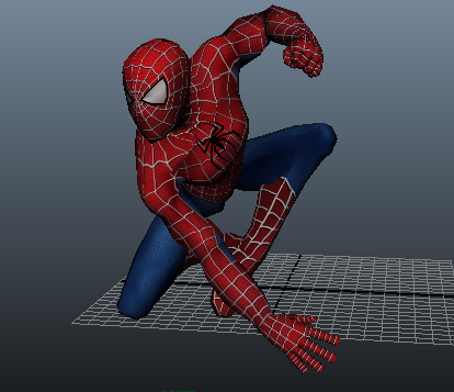 3DVA(WuEvan): Spiderman Poses