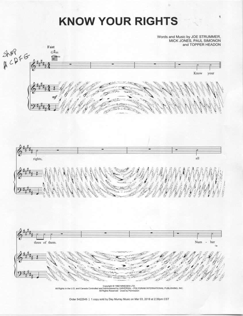 Rachel's Vital Music: "Love Kills" by Joe Strummer