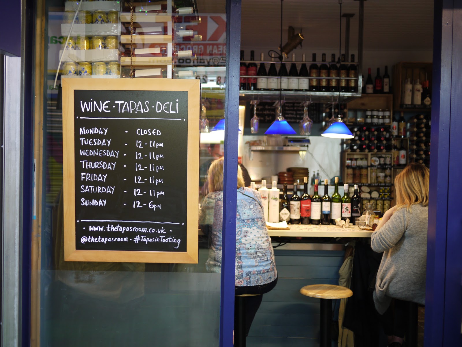Cheese and Biscuits: Tapas Room, Broadway Market Tooting