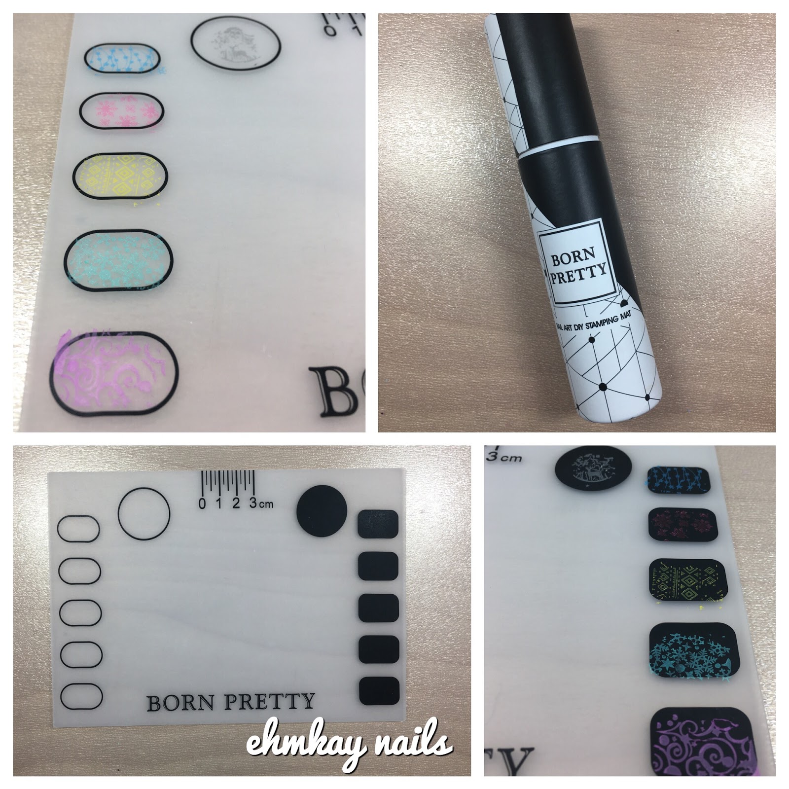 ehmkay nails: Born Pretty Mini Nail Art and Stamping Mat