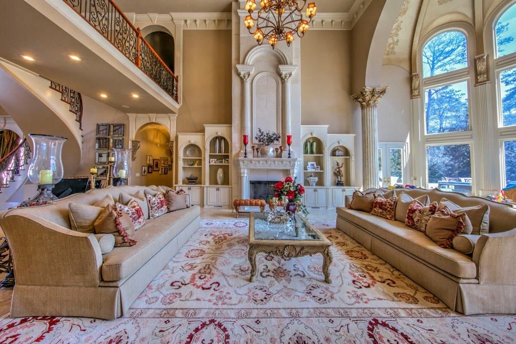 25,000 Square Foot Mediterranean-Style Mega Mansion in Atlanta, GA ...