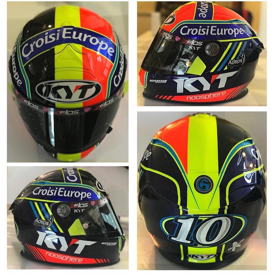 Racing Helmets Garage: KYT X.Simeon 2018 by Scratchi Design