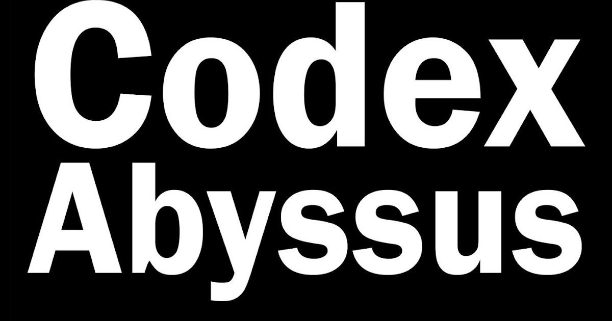 Post-Asemic Press: Codex Abyssus by Volodymyr Bilyk is now available ...