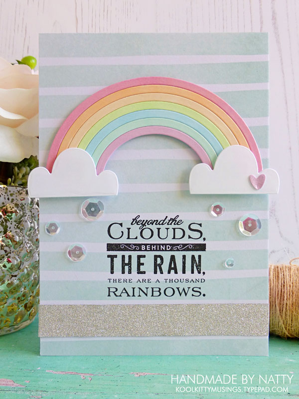 Daring Cardmakers: Pastel Rainbow