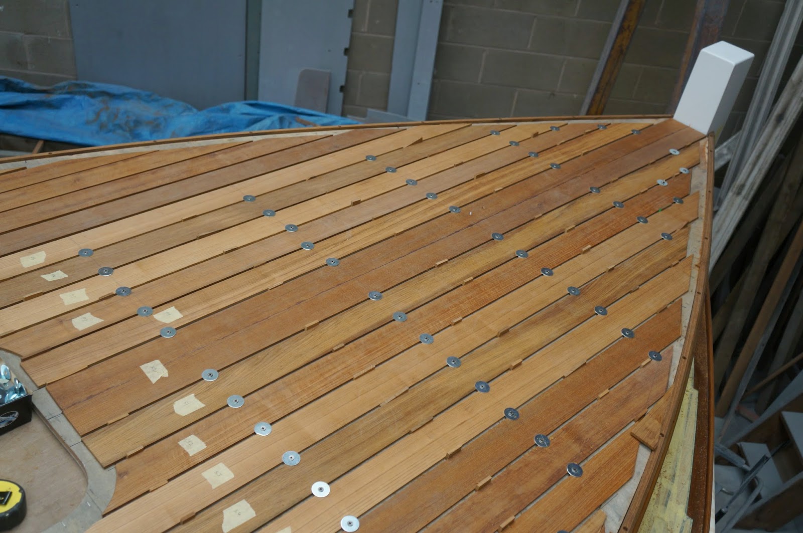 Australian Boat Restoration: Decking Part 3 - Planking