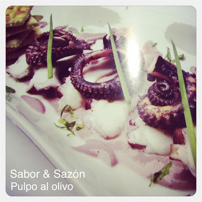Pulpo al olivo - Receta | Sabor & Sazón