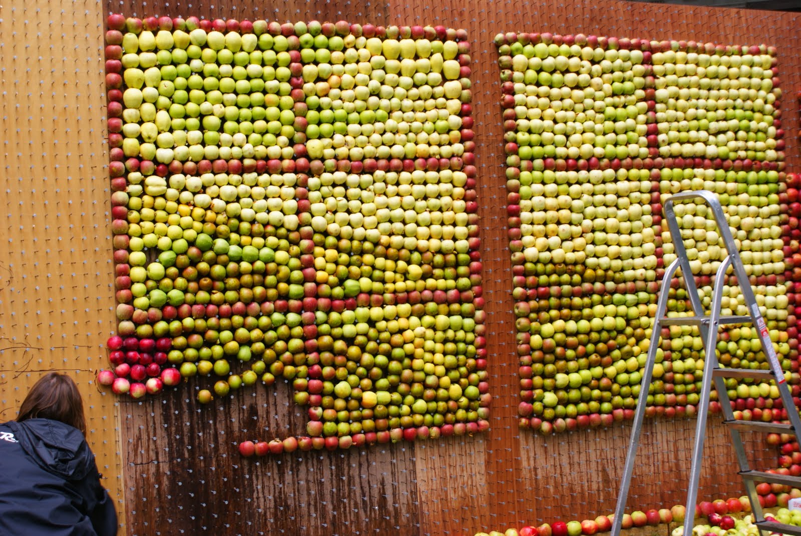 UK Office: Apple art - day two