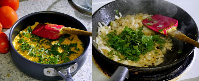 Persian pumpkin Tahchin; rice baked in pumpkin yogurt custard with ...