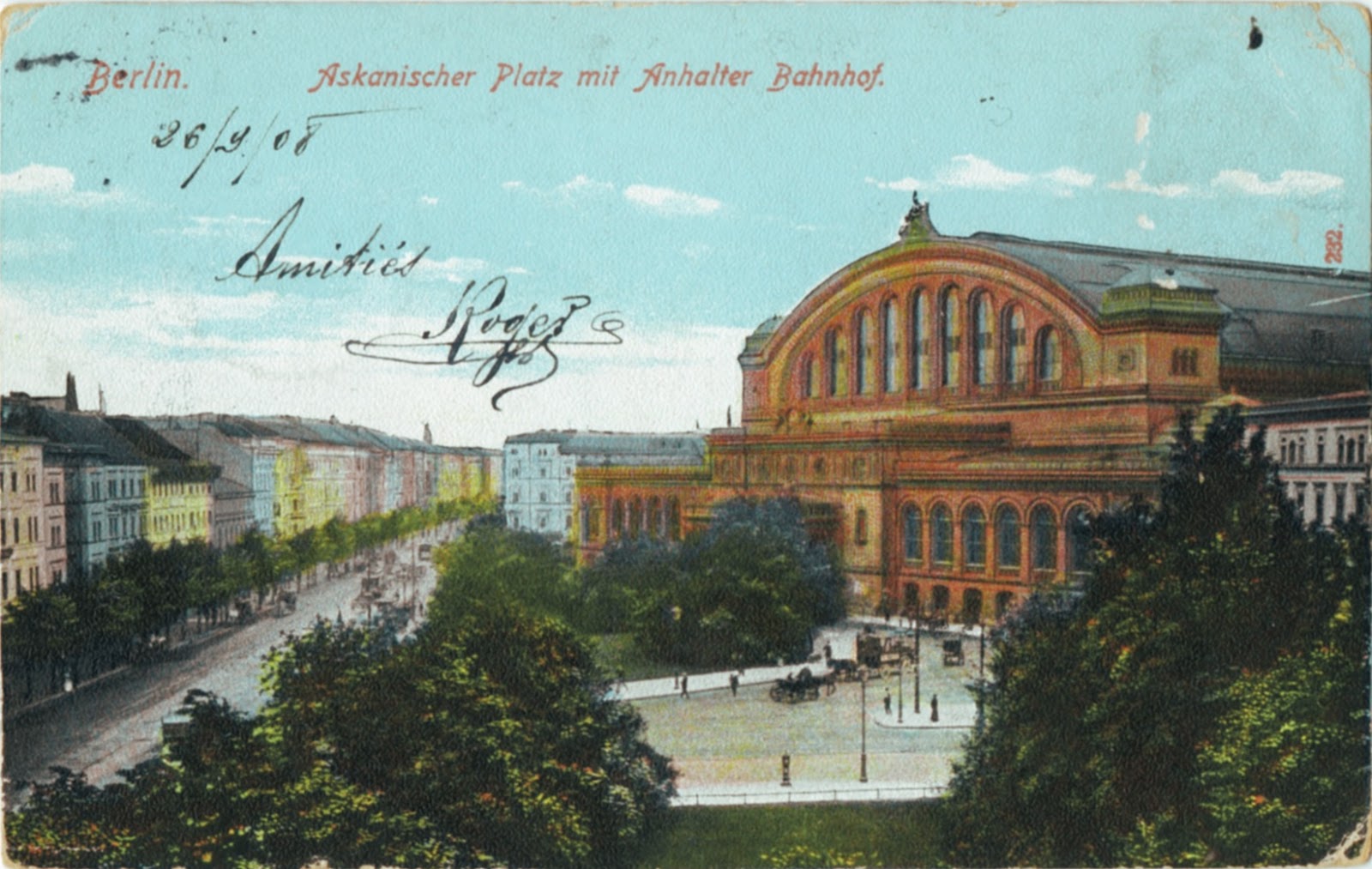 Phil Beard: Great Railway Stations No. 14: Anhalter-Bahnhof, Berlin