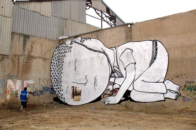 Hell in a kiss: BLU - A follow-up of a graffiti phenomenon