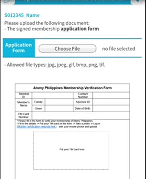 Atomy Worldwide Income: REGISTER MEMBER