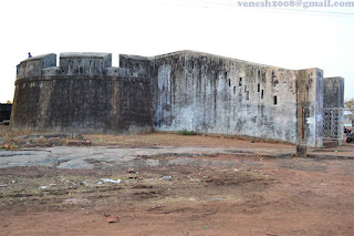 Venesh a v: The Sultan Battery watch tower , Manglore