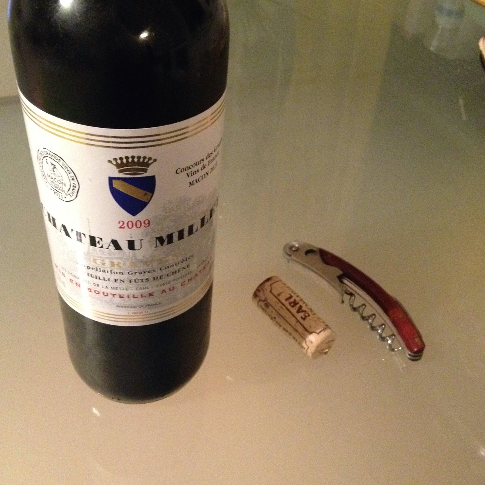 2 Vína: Jak staré víno pít? / Chateau Millet, Graves, 2009