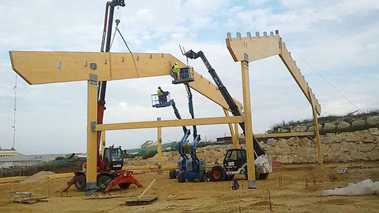 CONSTRUCCIÓN DE UNA ESTRUCTURA ESTABLE EN EL RECINTO FERIAL - Crónica ...