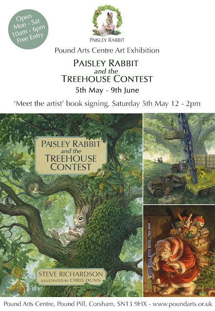 Chris Dunn Illustration/Fine Art: 'Paisley Rabbit' Exhibition and Book ...