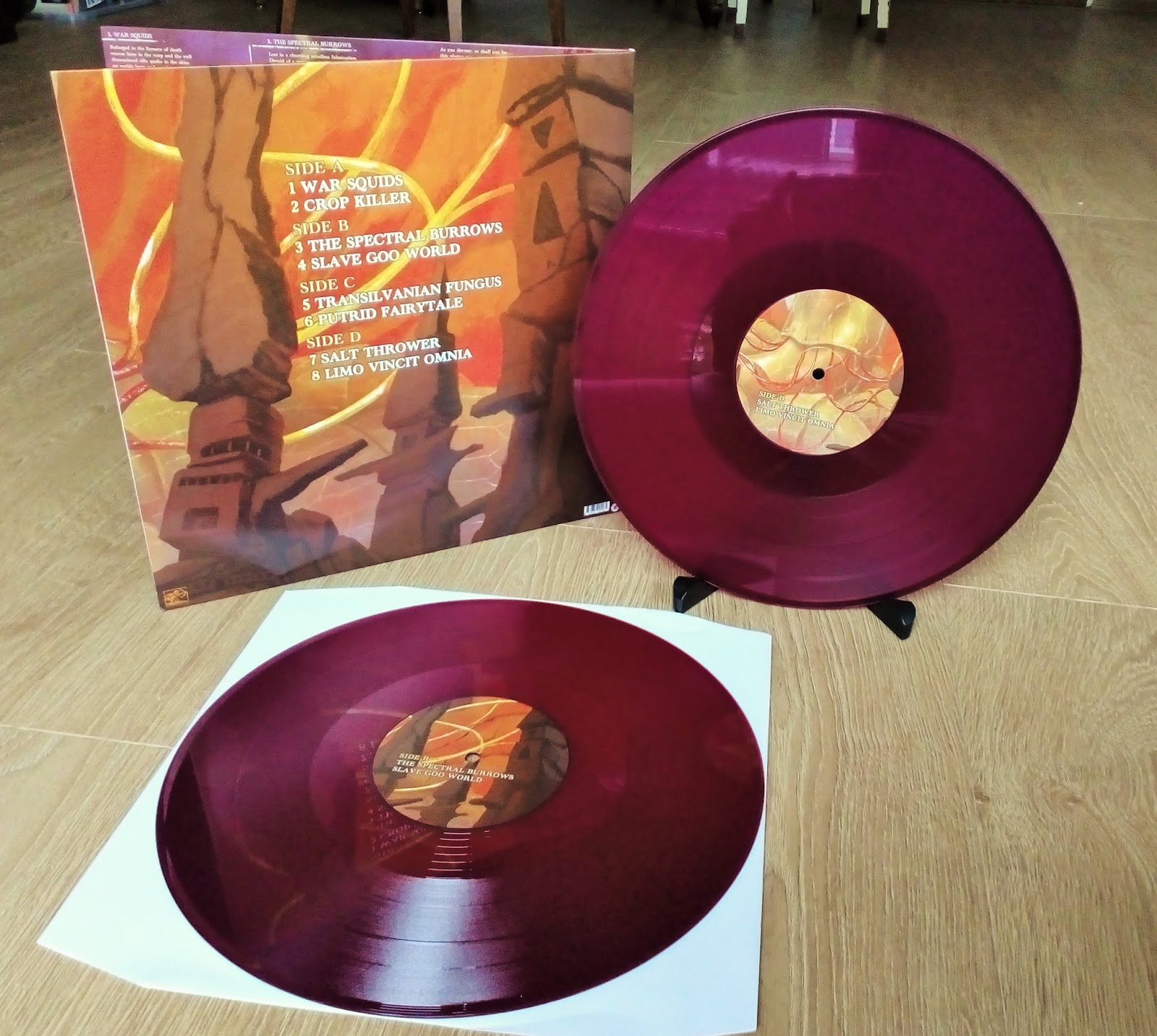 hardcore/metal vinyl: slugdge - esoteric malacology