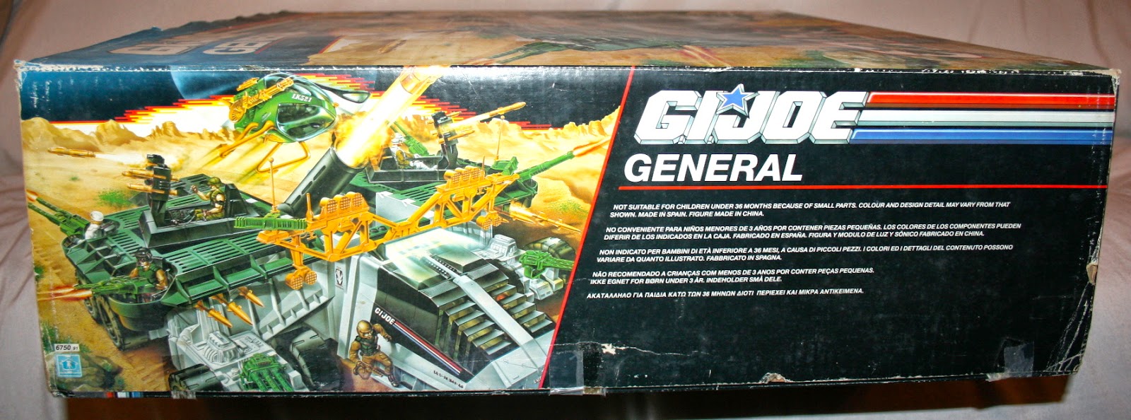EL DRAGON DORADO: G.I.JOE GIJOE GI JOE GENERAL HEADQUARTER VINTAGE ...