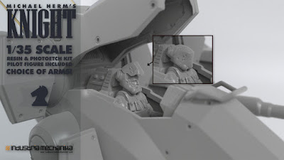 Tabletop Fix: Industria Mechanika - New 1/35th Knight Previews