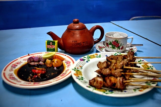 Menikmati Sate Kambing Batibul Bang Awi di Jakarta | tegal kotane