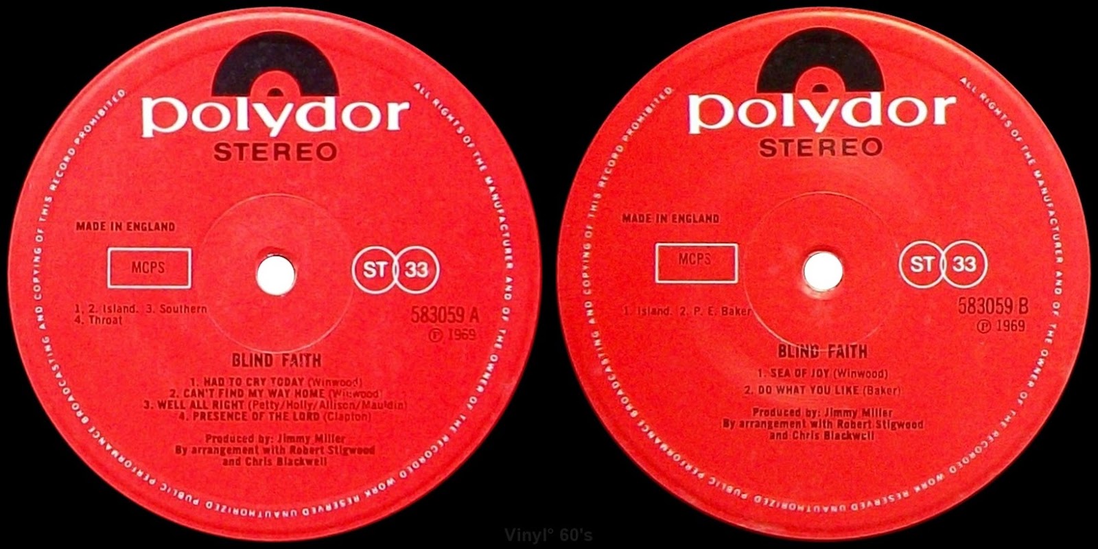 1969 Blind Faith - Blind Faith - Rockronología