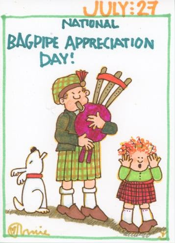 The Official Tomie dePaola Blog: Bagpipe Appreciation Day