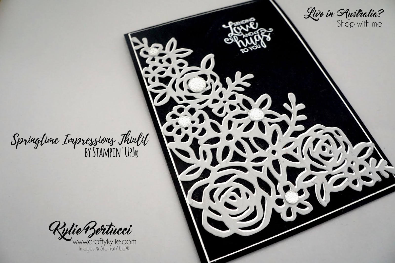 VIDEO: Kylie's Facebook Live - Springtime Impressions Thinlit - Kylie Bertucci