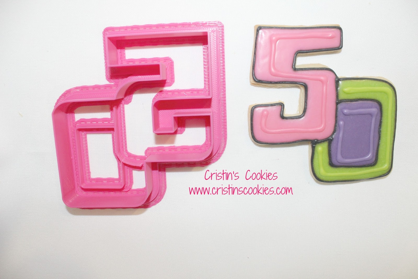 Cristin's Cookies: Number 50 Cookies and a New Cookie Cutter