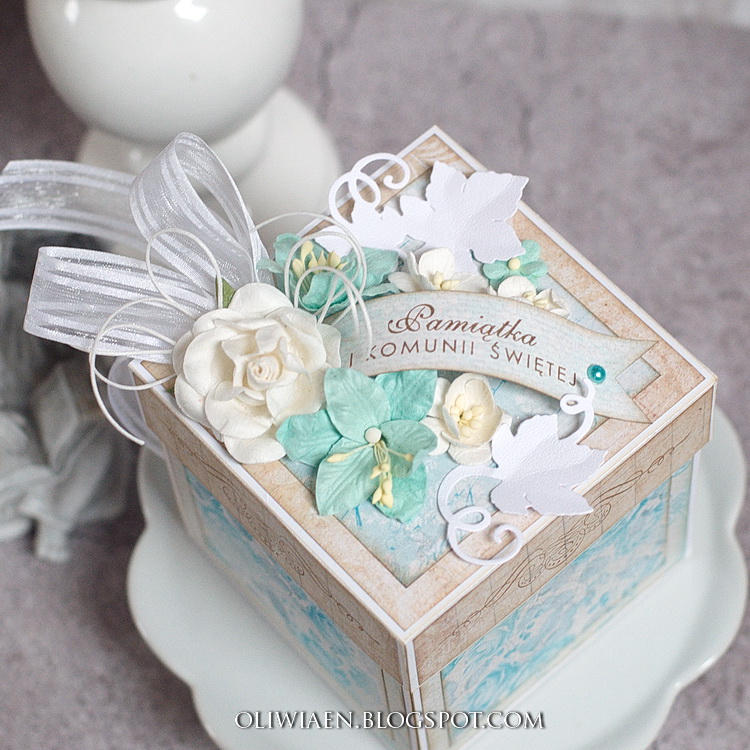 CraftHobby Oliwiaen: Komunia w błękitach / A (Gossamer) Blue First Communion