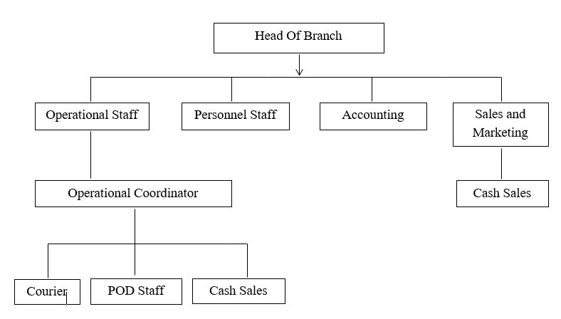 PinkyWingky: ORGANISATION STRUCTURE OF JNE COMPANY