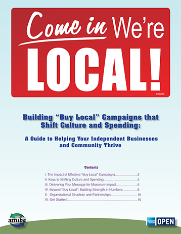 Rebuilding Place in the Urban Space: Building Buy Local Campaigns that ...