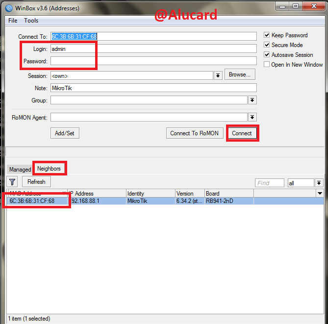 Setting IP Address Mikrotik via Winbox - Jurnal Mikrotik