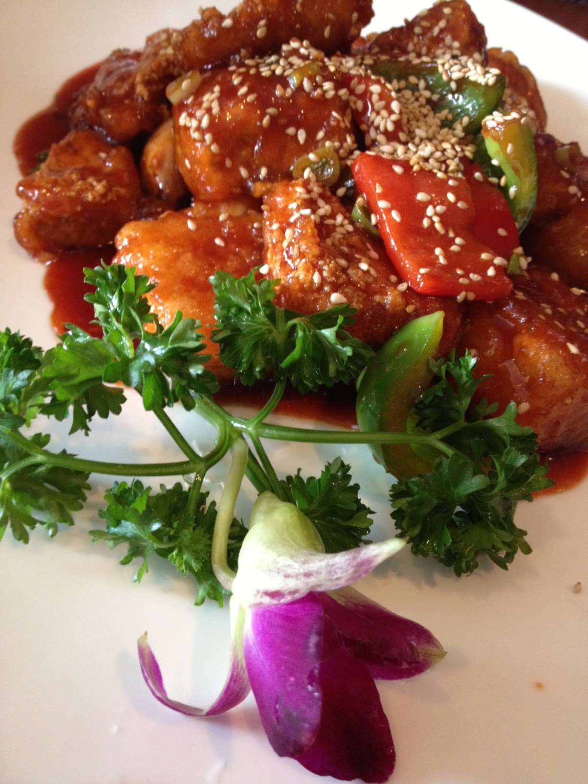 Fed Well: Garnishing Plates