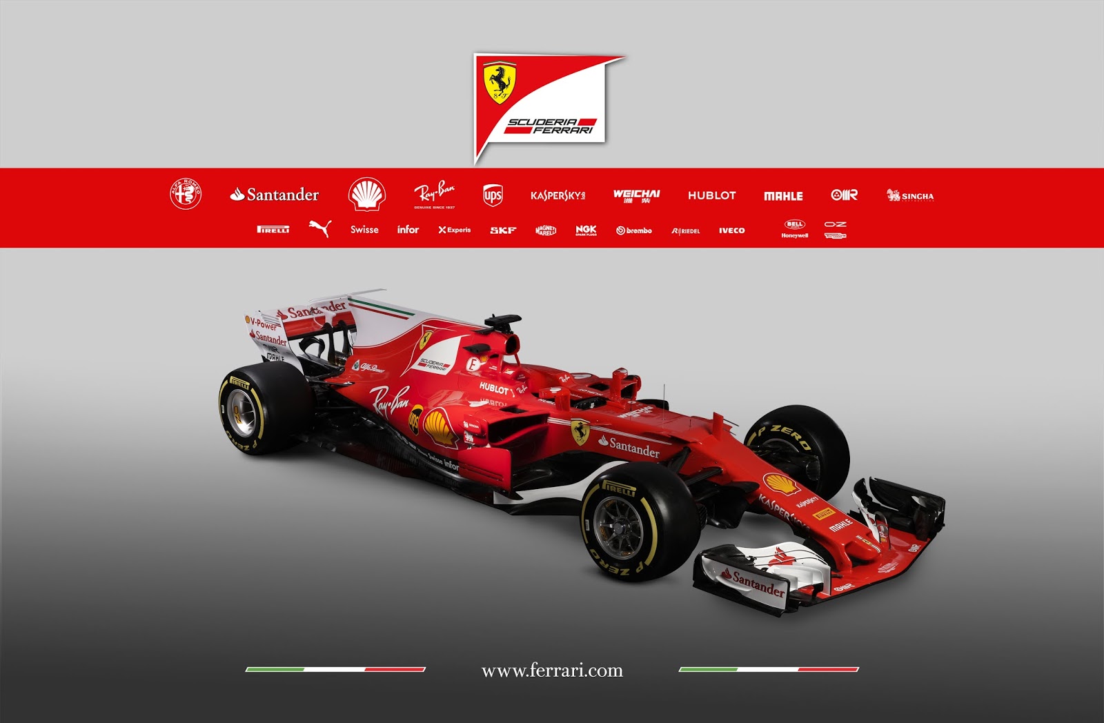 Ferrari SF70H F1 2017