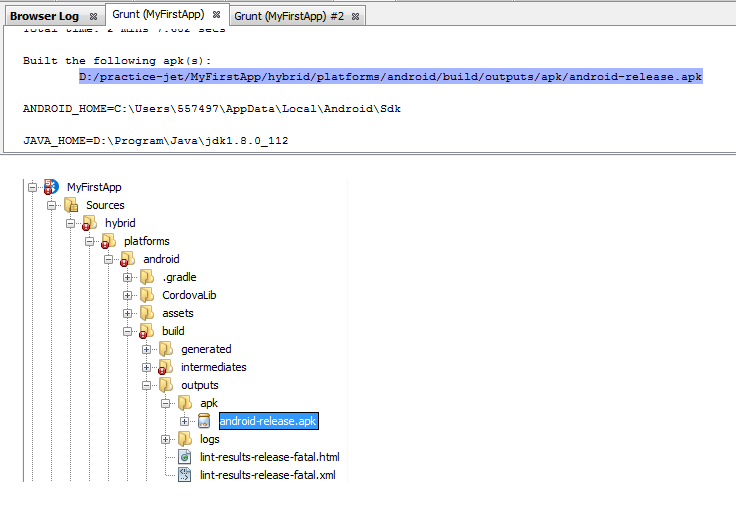 Technology Blog: Oracle JET: Hybrid android app using NetBeans